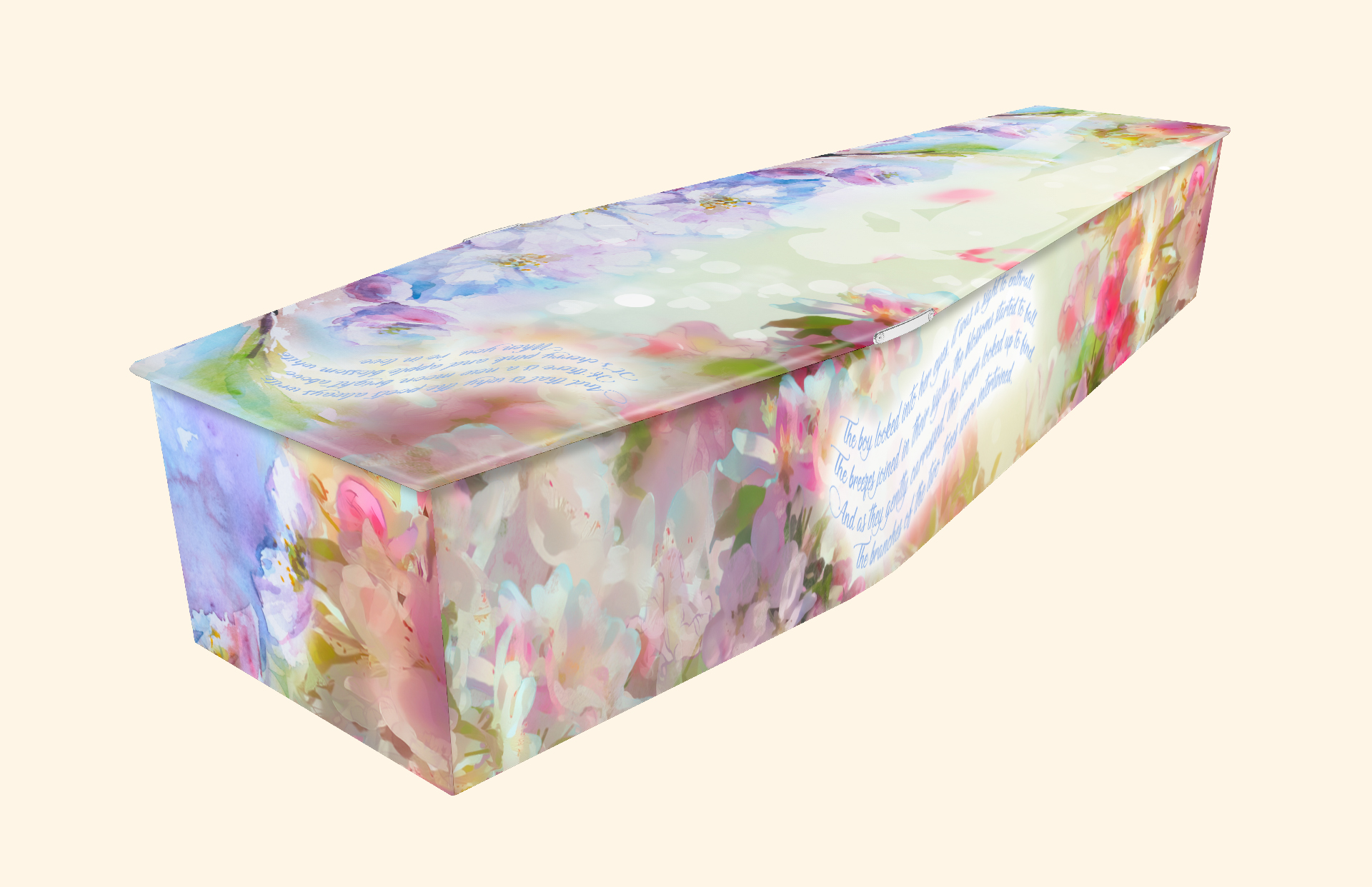 Cherry Pink & Apple Blossom White