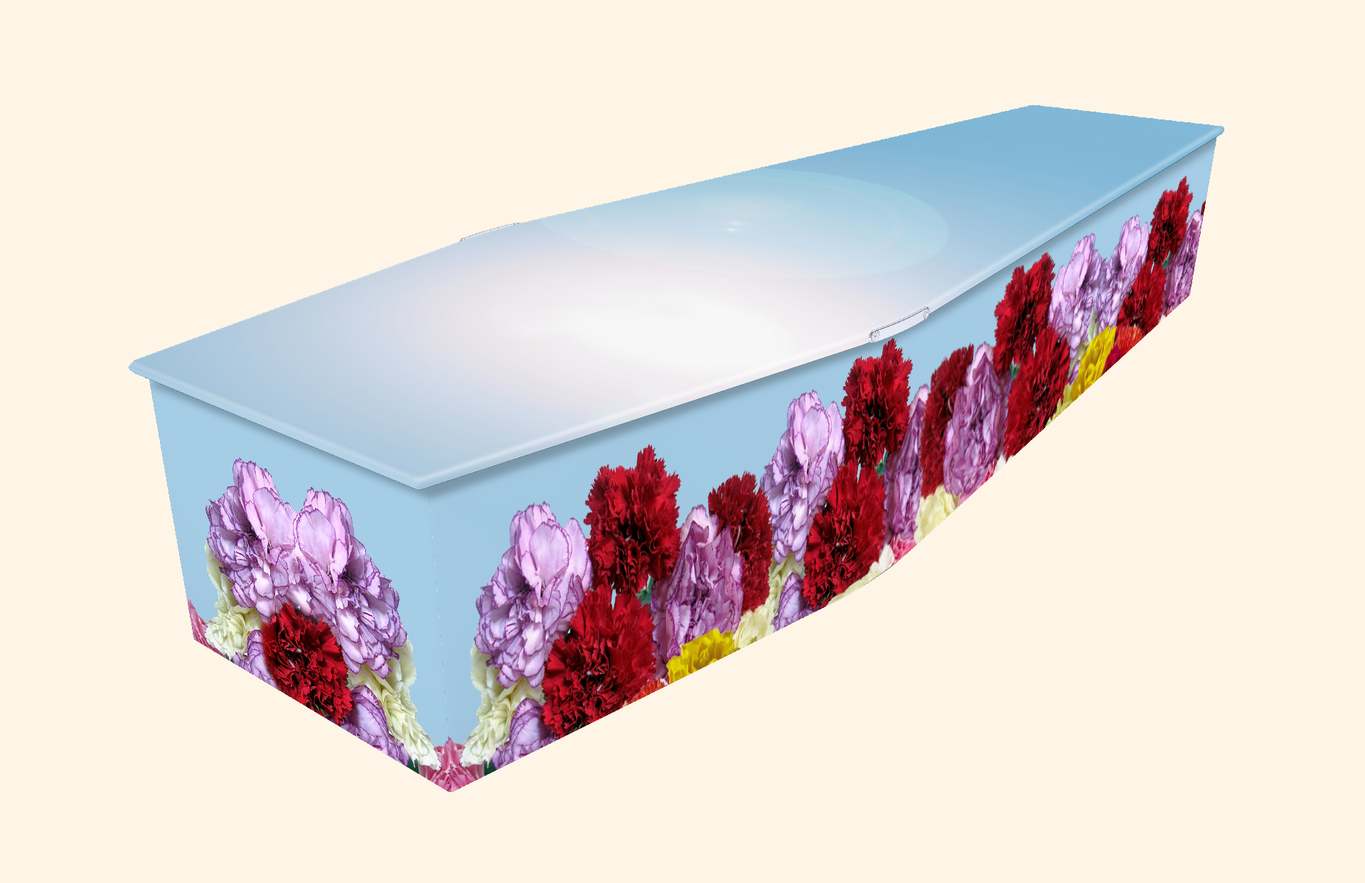 Floral Picture Coffins | Personal Picture Coffins from Colourful ...