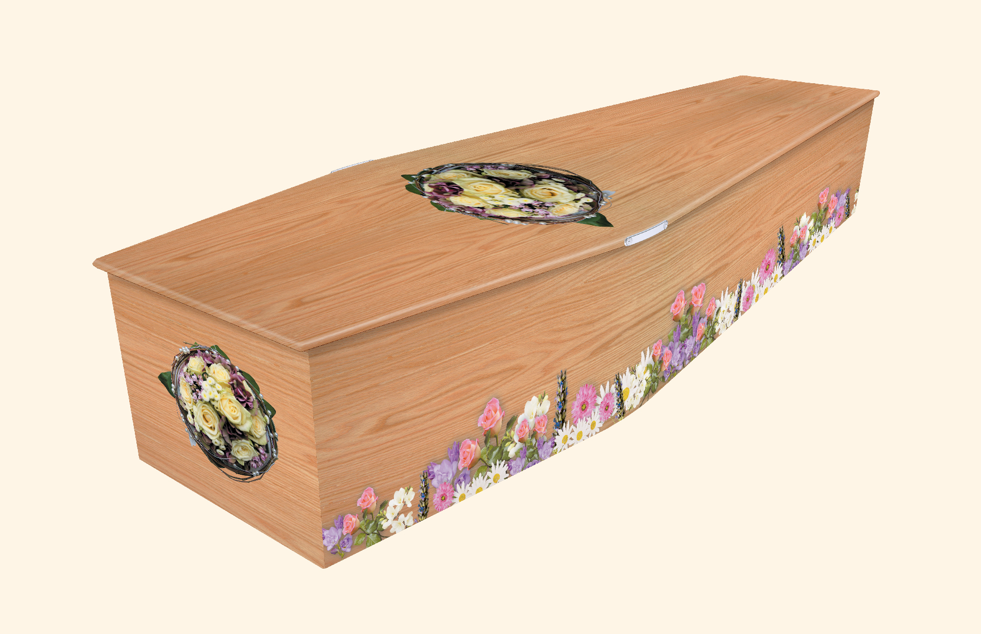 Floral Picture Coffins | Personal Picture Coffins from Colourful ...