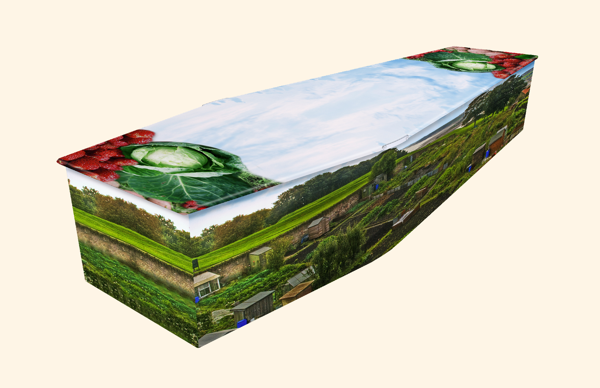 Floral Picture Coffins | Personal Picture Coffins from Colourful ...