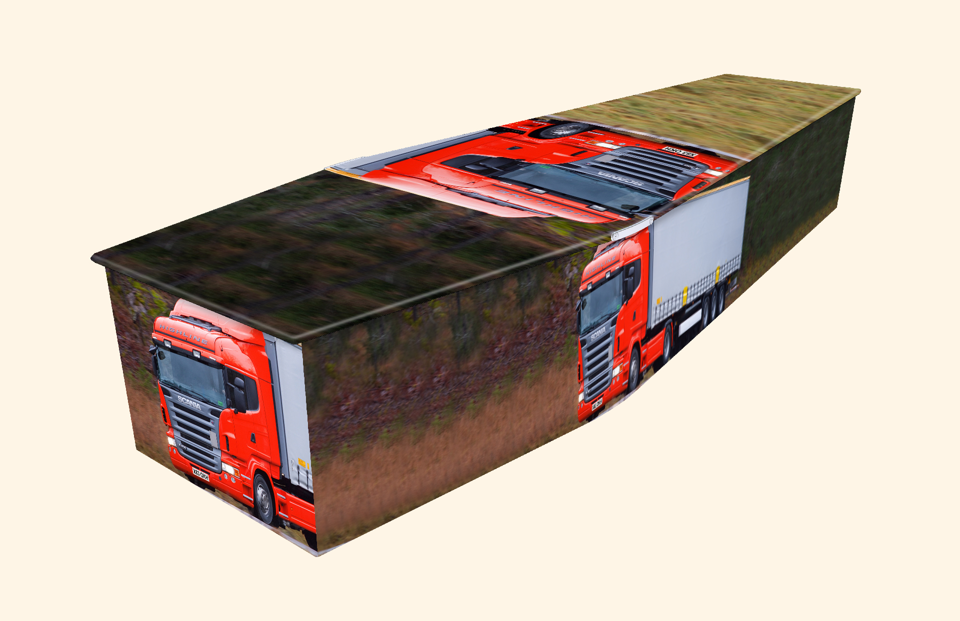 Transport Picture Coffins | Personal Picture Coffins from Colourful ...
