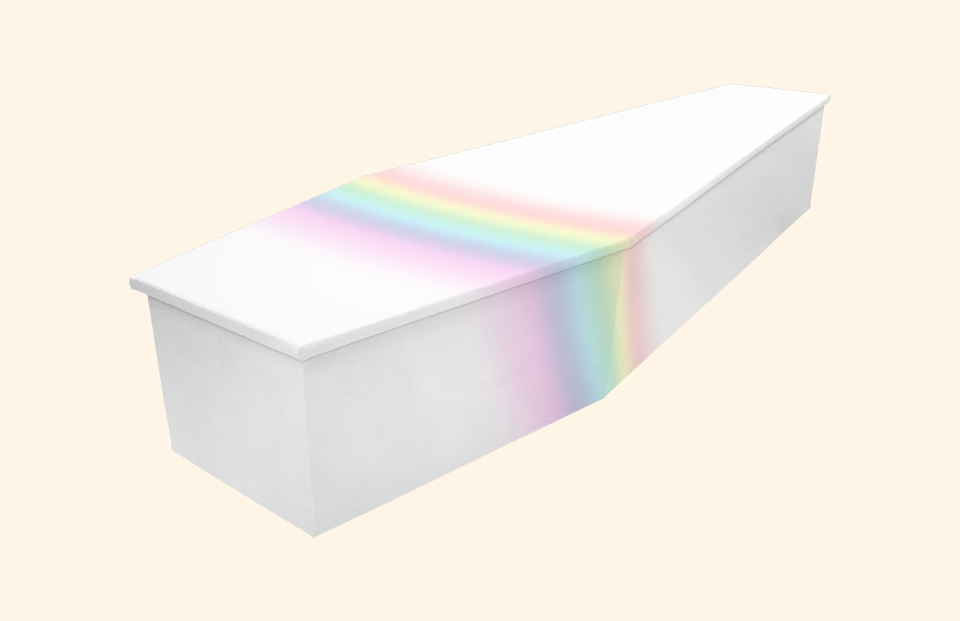 Rainbow on White